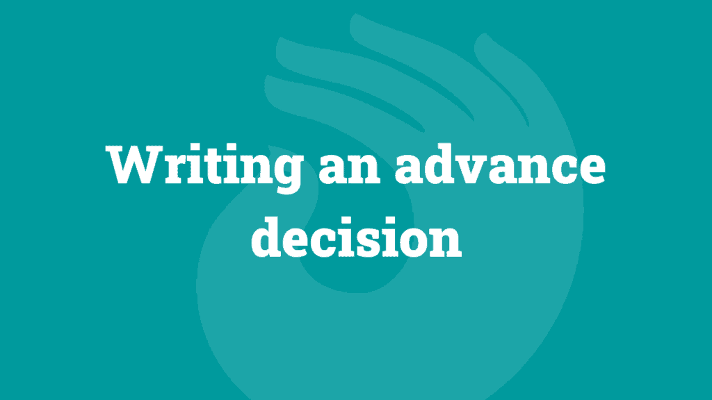 Advance care planning - St Wilfrid's Hospice (Eastbourne)