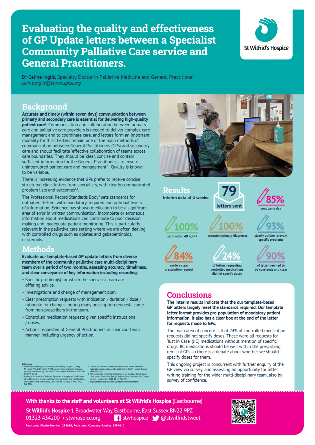 Conference posters - St Wilfrid's Hospice (Eastbourne)